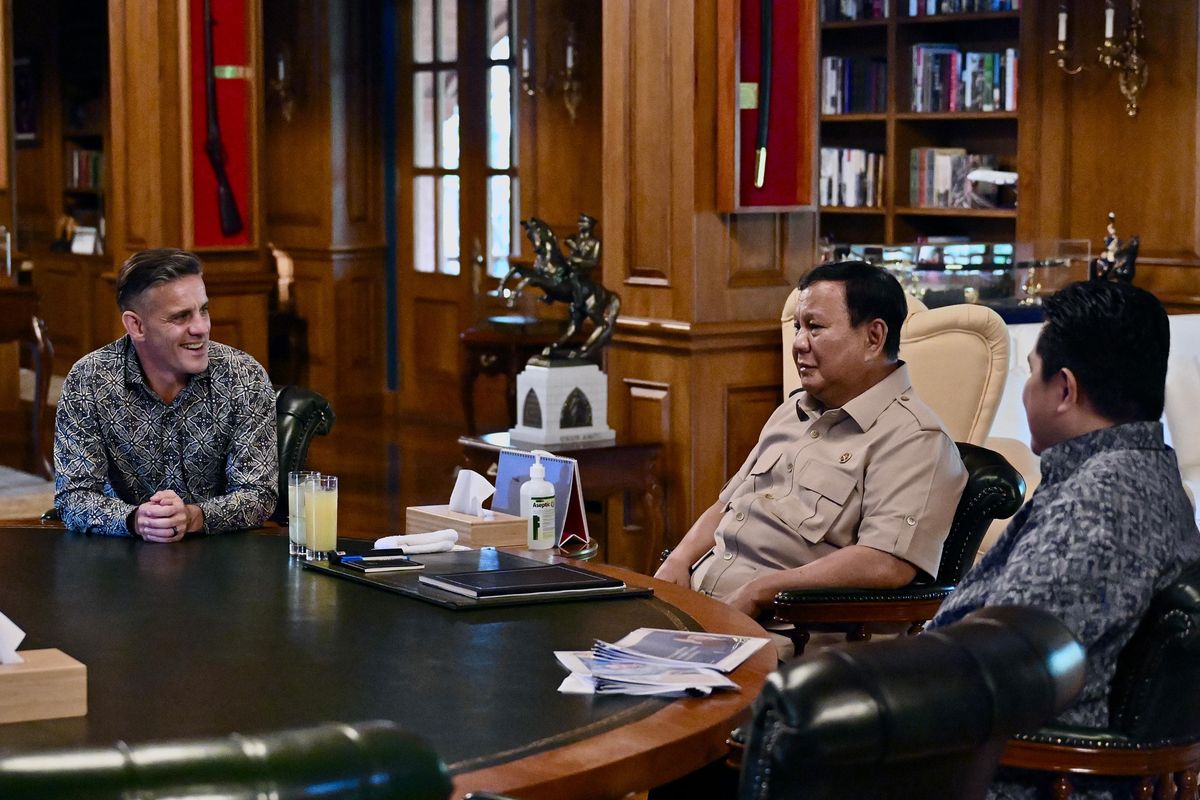 Tekad John Herdman yang Temui Prabowo: Bawa Indonesia ke Piala Dunia