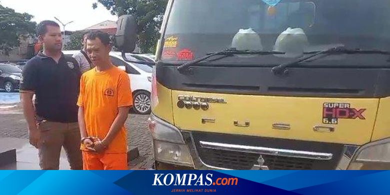 Sopir Nekat Curi Truk Mantan Majikan Di Bekasi Dibawa Ke Cirebon