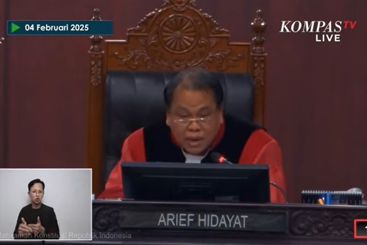 Hakim Arief Hidayat: Saya Sebentar Lagi Pensiun dari Mahkamah Konstitusi