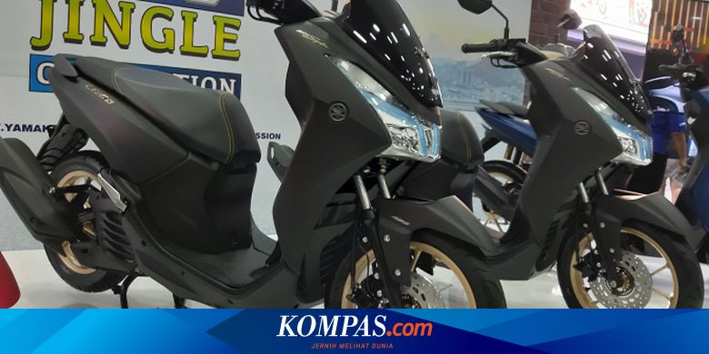 Yamaha Segarkan Lexi S dengan Aksen Emas