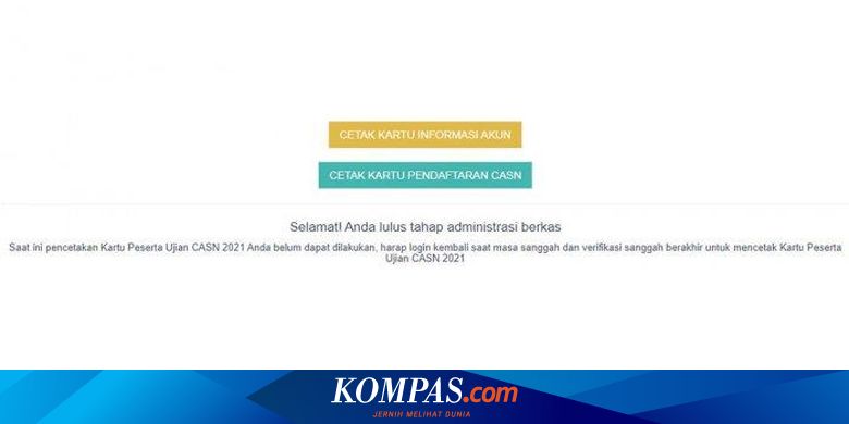 20 Link Instansi yang Sudah Umumkan Hasil Seleksi Administrasi CPNS dan ...
