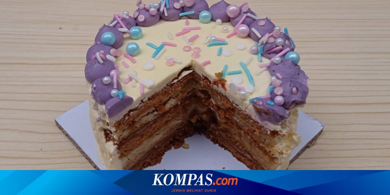 Mencicipi Cake Custom ala Toko Kue di Jaksel, Bisa Hias Sendiri Halaman ...