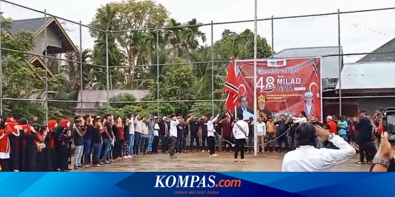 Bendera GAM Berkibar di Lhokseumawe
