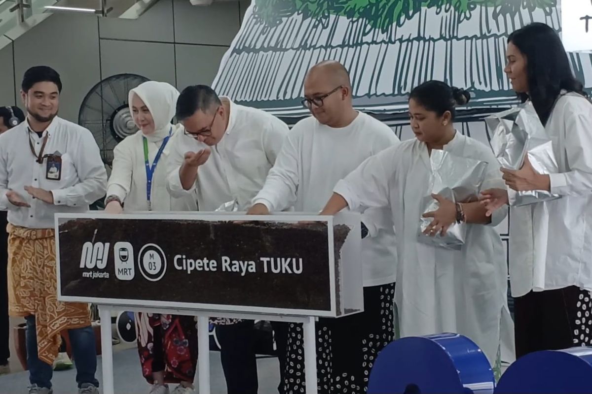 6 Tahun Menabung, Kopi Tuku Akhirnya Tercantum di Stasiun MRT Jakarta