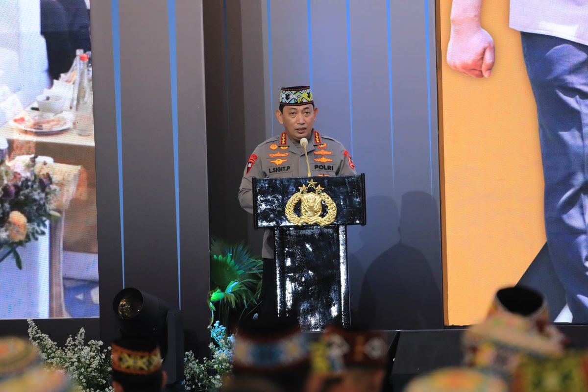 Kapolri Resmikan Komite Olahraga Polri