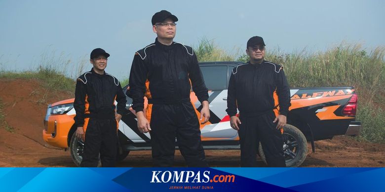 Chris John Siap Balapan di Asia Cross Country Rally 2023