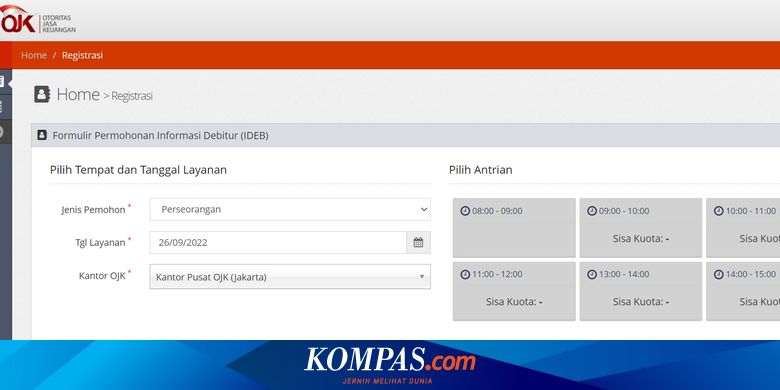 Cara Cek BI Checking secara Online