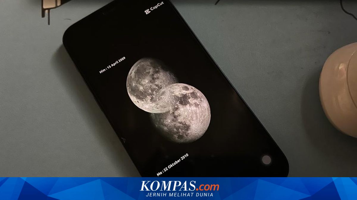 Viral di TikTok, Begini Cara Membuat Video Moon Phase Tanggal Lahir ...