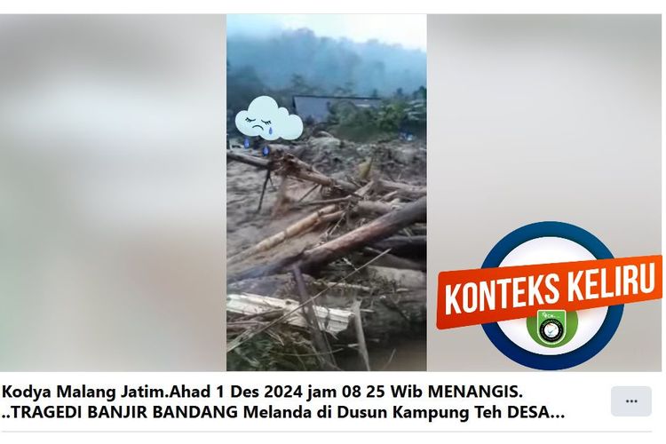 [KLARIFIKASI] Video Banjir Bandang di Dampit, Malang Terjadi 2022 ...