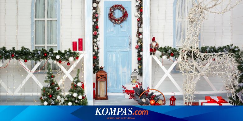 5 Ide Dekorasi Natal Luar Ruangan yang Meriah
