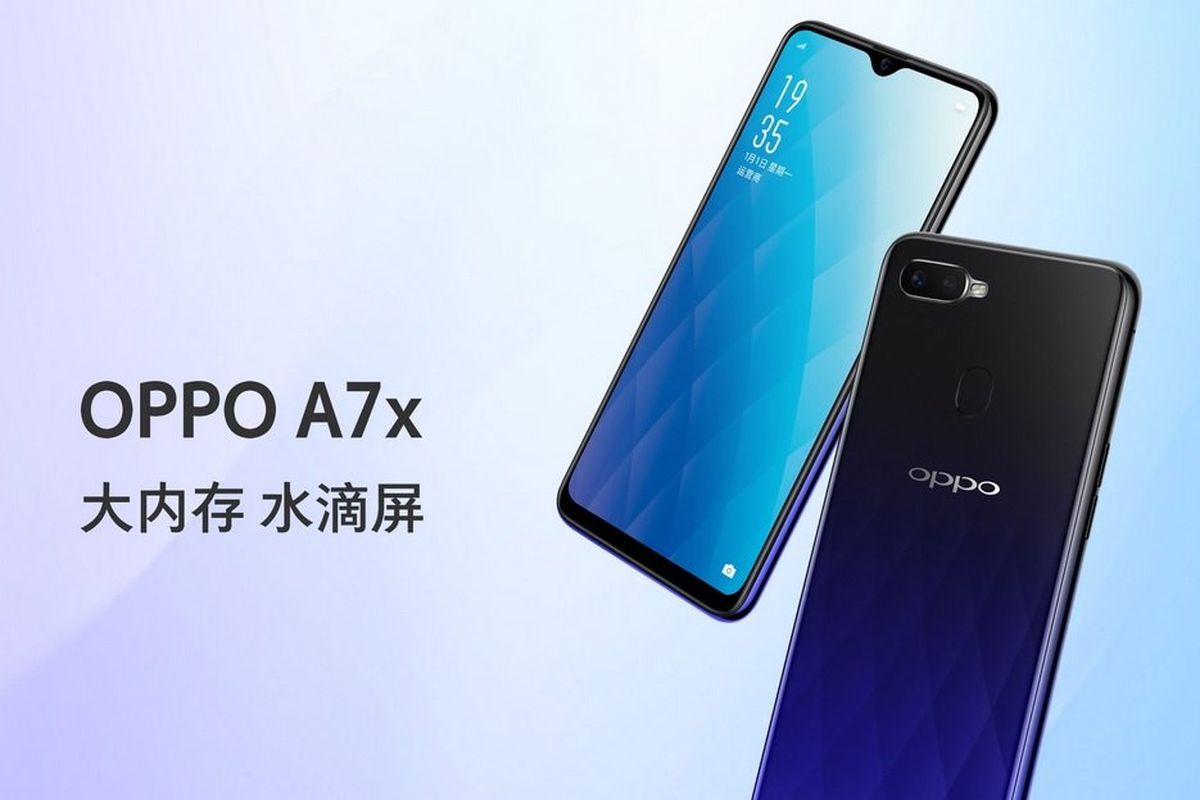 Oppo A7x Resmi Meluncur, Ini Spesifikasi dan Harganya