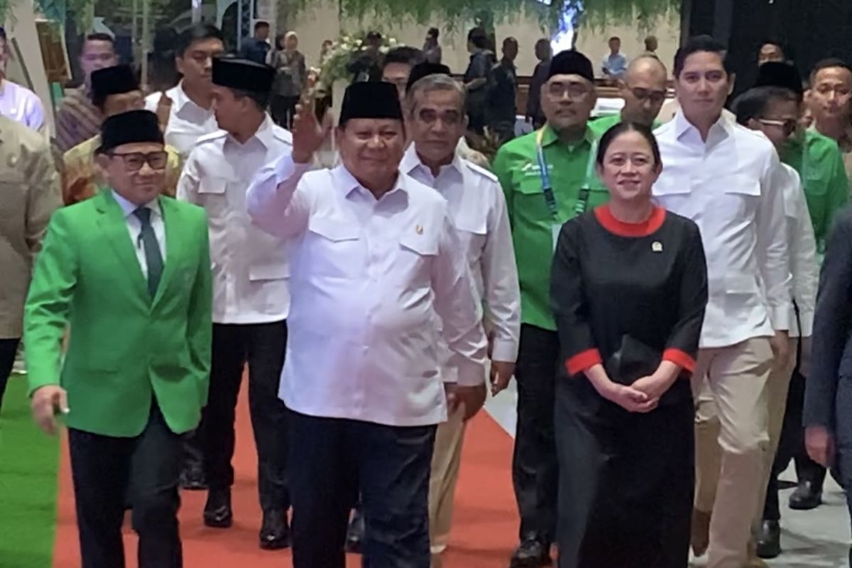 Nyaman di Tengah PKB dan NU, Prabowo: Dulu Saya Merasa Sangat Dekat dengan Gus Dur