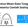 Rumus Median Data Tunggal beserta Contoh Soalnya