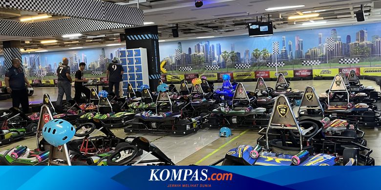 Pengalaman Main Gokart di Dalam Mal Pluit Village, Menegangkan