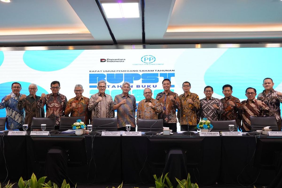 PTPP Rombak Jajaran Pengurus, Ini Susunan Komisaris dan Direksi Baru
