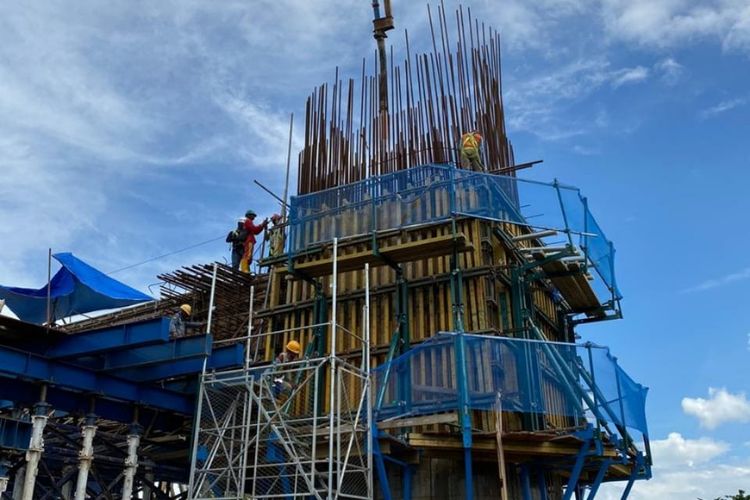 Proyek Jembatan Sei Alalak Banjarmasin Ditargetkan Rampung 2021