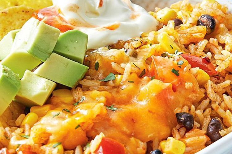 Resep Nasi Goreng Nachos ala Meksiko, Sajikan dengan Sour Cream atau ...
