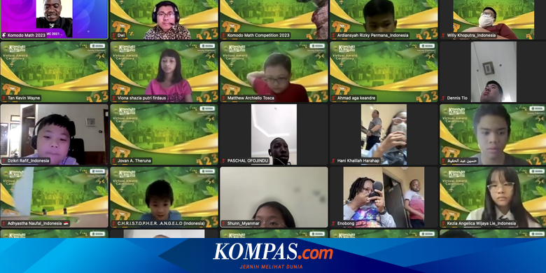 Daftar Pemenang "Komodo Math Competition 2023"