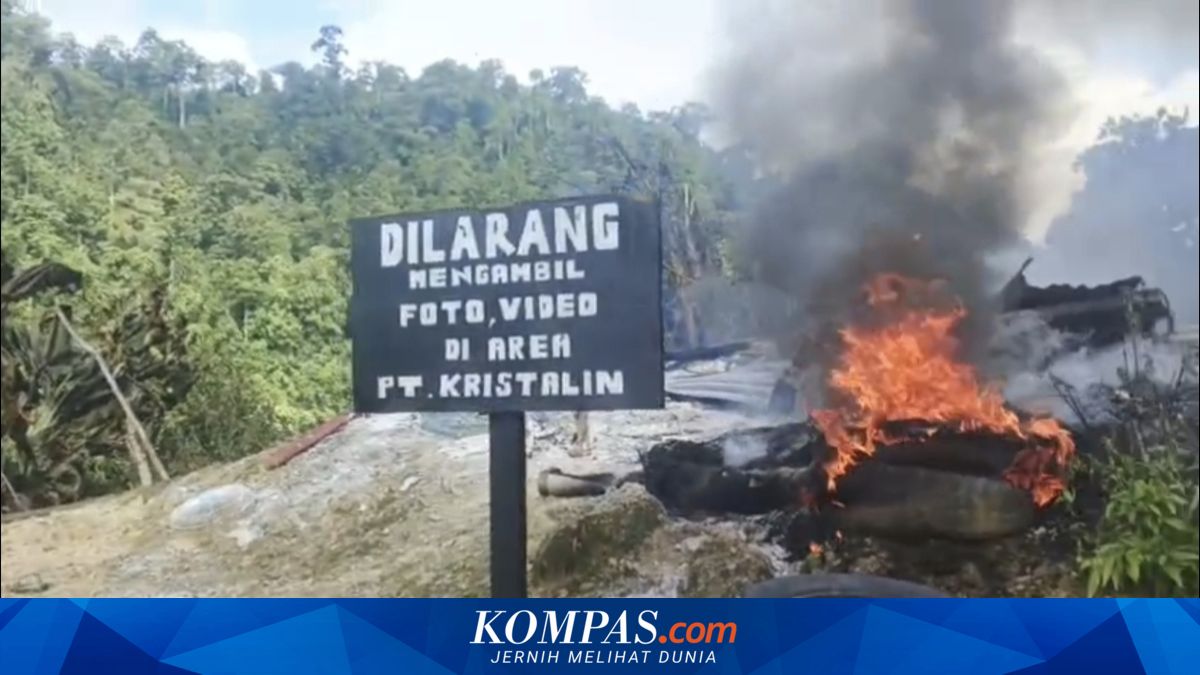 PT Kristalin Ekalestari Sayangkan Penyerangan dan Pembakaran Pos ...