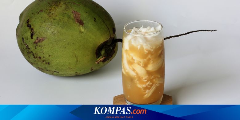Resep Es Kelapa Gula Merah, Takjil Hemat untuk Dibagikan