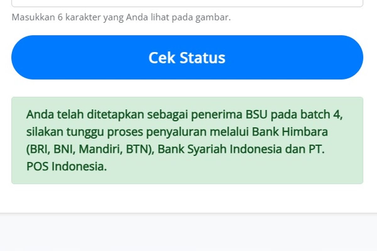 Cara Cek Status Penerima BSU Bacth 4 yang Cair Pekan Ini