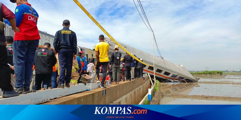Kecelakaan KA Turangga-KRL Bandung Raya di Cicalengka, 1 Meninggal, 28 ...