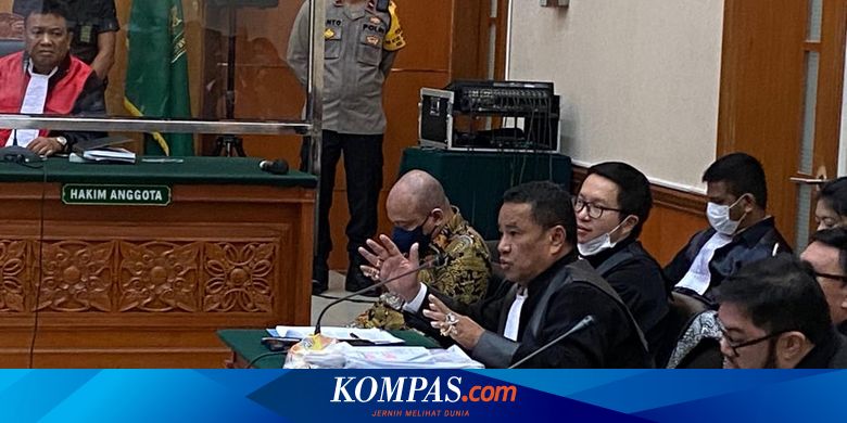 Ditegur Hakim dalam Sidang Teddy Minahasa, Hotman Paris: Saya Baru Sekali Bertanya, Majelis