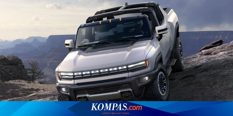 Hummer EV Terbaru Bertenaga Listrik, Torsi Badak Tembus 1.300 Nm