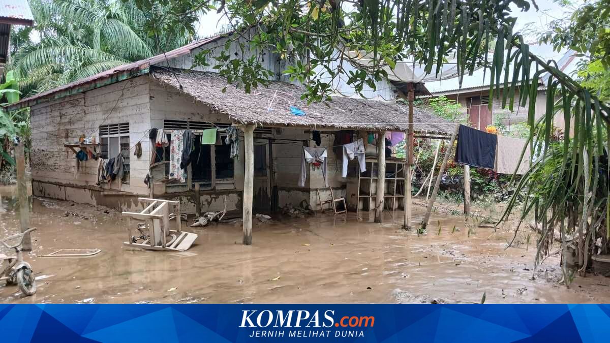 Banjir Rendam 4 Desa di Aceh Utara, Tanggul Jebol Belum Diperbaiki