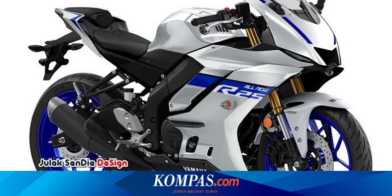 Begini Rendering Generasi Baru Yamaha R25