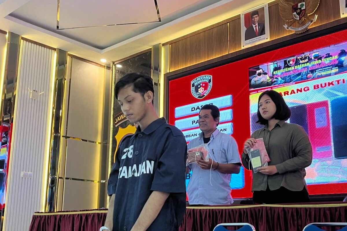 Pemuda di Semarang Ditangkap Usai Kirim Video Hubungan Intim ke Orangtua Korban
