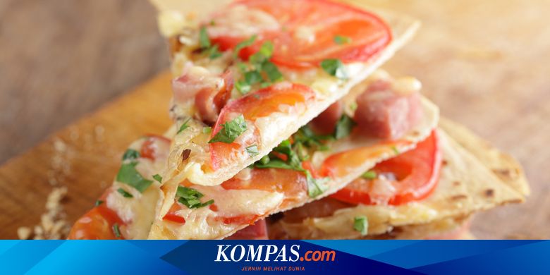 Resep Pizza Rumahan Pakai Kulit Tortilla yang Mudah Dibuat