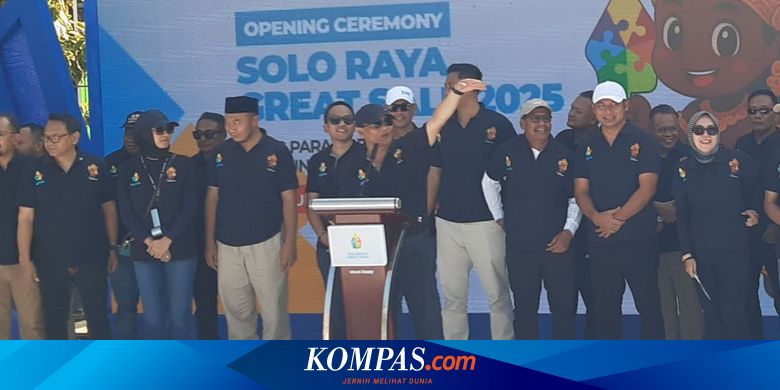 Transaksi Soloraya Great Sale Tembus Rp 7 Triliun, Karanganyar dan Solo Tertinggi