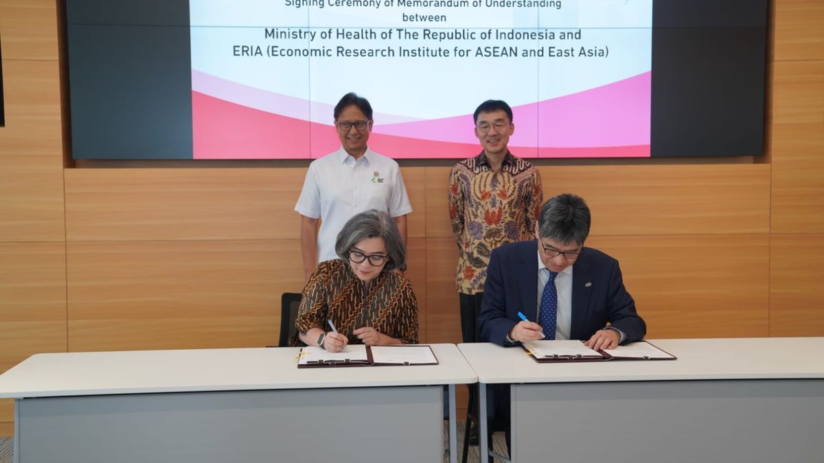 Kemenkes dan Organisasi Riset ASEAN Resmi Kerja Sama Kesehatan