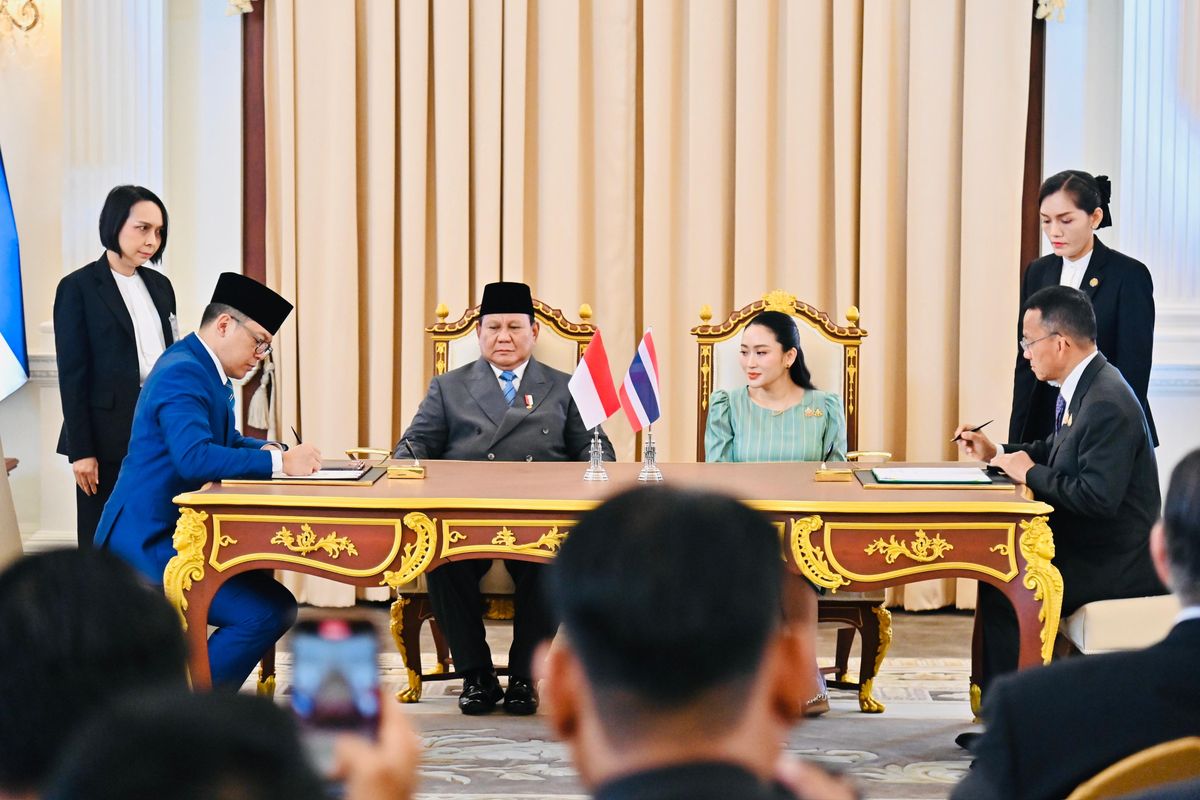 RI-Thailand Teken MoU Kesehatan, Prabowo: Penting Hadapi Kemungkinan ...
