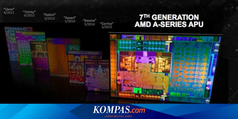 AMD Resmikan Prosesor APU Seri "Bristol Ridge"