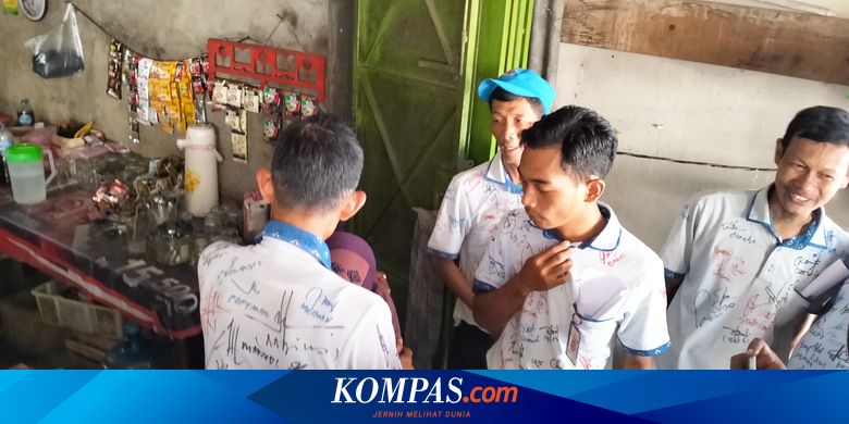 PT Sritex Tutup, Karyawan Teriak "Lulus" dan Mencorat-coret Seragam