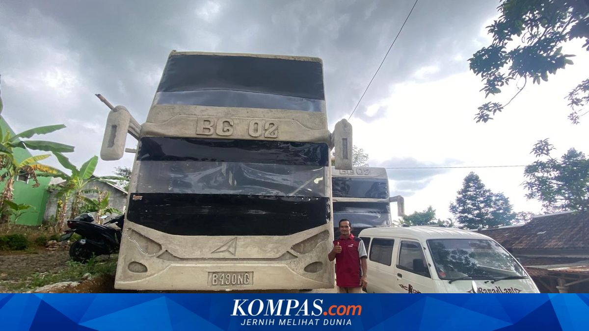 Viral Rumah Bentuk Bus di Wonogiri: Terinspirasi dari Agra Mas Double ...