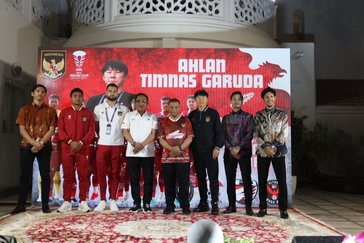 KBRI Doha Gelar Makan Malam Bersama Timnas Indonesia