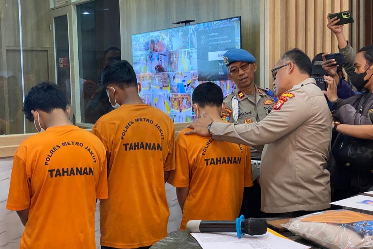 3 Penyiram Air Keras di Kamal Muara Ditangkap, Pelaku Pelajar SMP