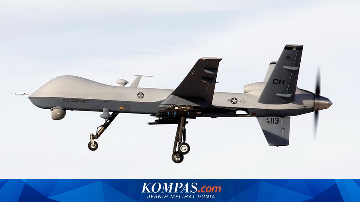 24 Drone MQ-9 Reaper AS Ditembak Jatuh Iran, Total Kerugian Rp 12 T