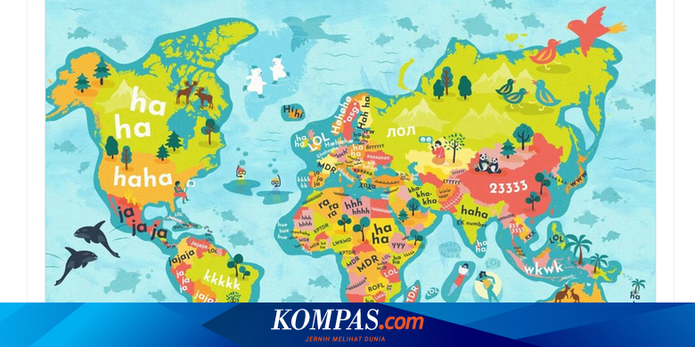 Beragam Ekspresi Ketawa Online di Dunia, Indonesia: Wkwk