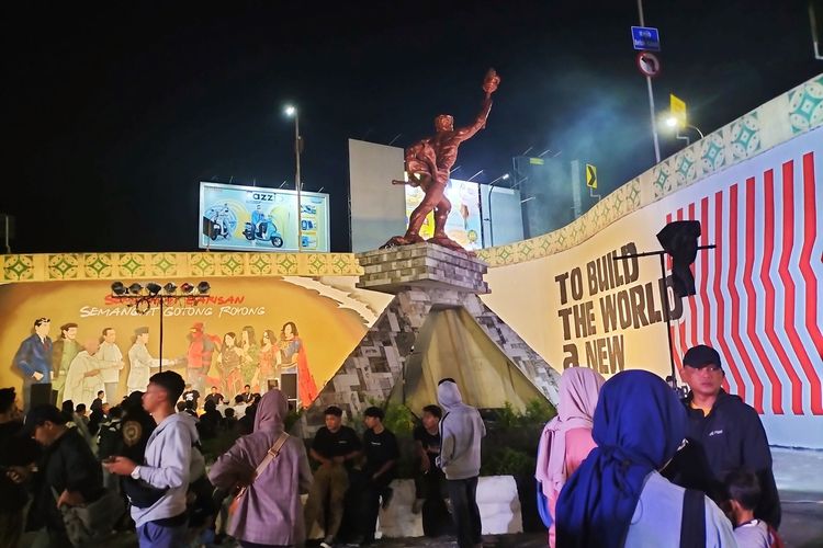 Kawasan Patung Obor Manahan Solo Jadi Pojok Bung Karno, Guruh Harap ...