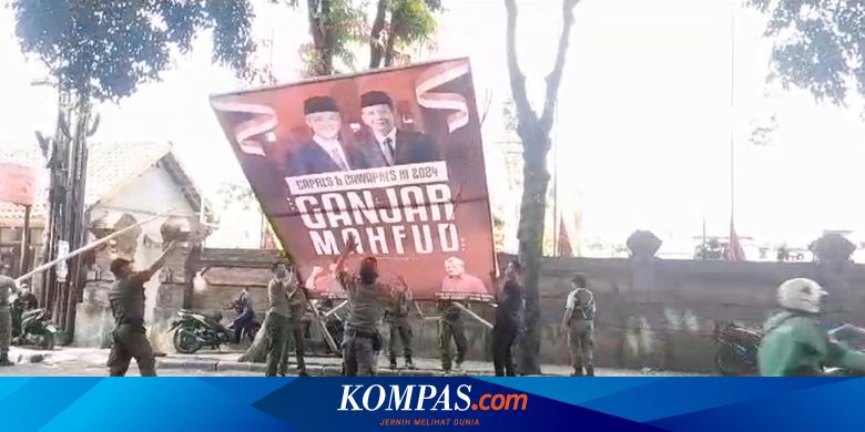 Menyoroti Pencopotan Baliho Ganjar-Mahfud Saat Kunjungan Jokowi di Bali...