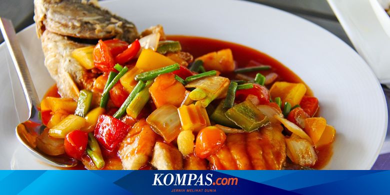 ikan goreng saus asam manis pedas