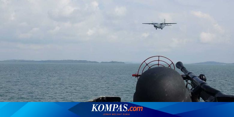 Latihan Perang, TNI AL Cari dan Ledakkan 5 Ranjau Laut di Selat Riau