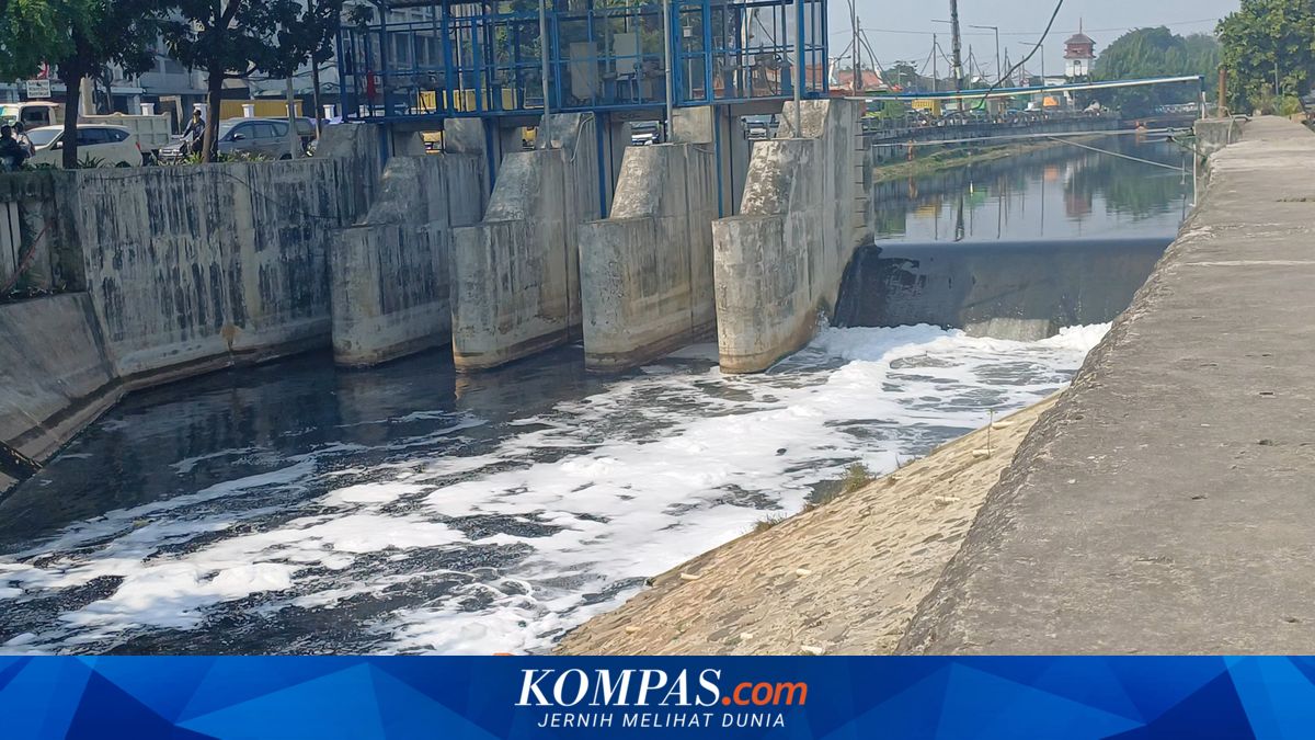 Busa di Pintu Air Pakin Jakut Kerap Terbawa Angin dan Bau, Warga: Bikin ...