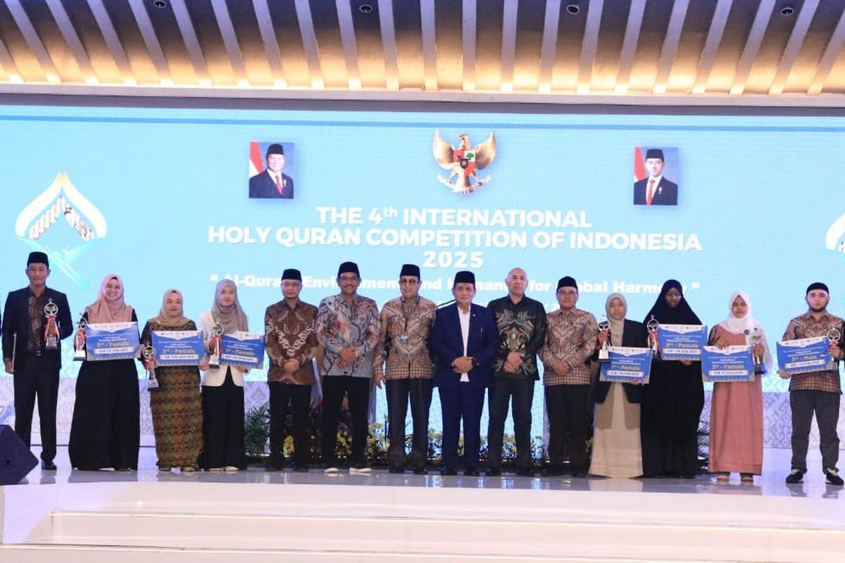 Indonesia Juara Umum MTQ Internasional 2025