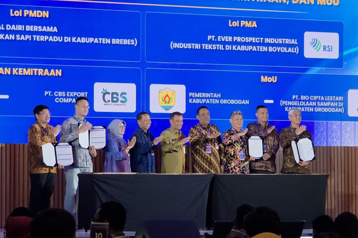 Raup Rp 23 Triliun Investasi Triwulan I, Jawa Tengah Tawarkan 17 Proyek ...