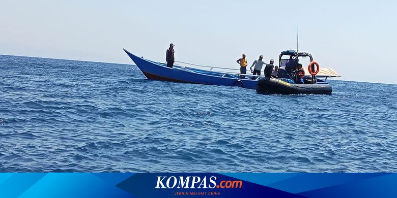 Perahu Terbalik Dihantam Gelombang, Seorang Nelayan di Bima Hilang